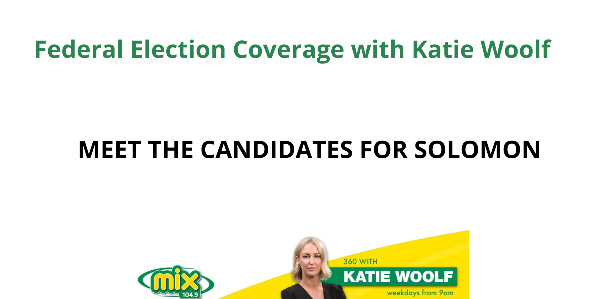 360 with Katie Woolf - Mix 1049